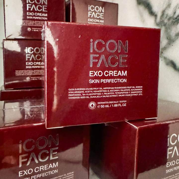 (EXP: 6/26)Icon Face Exo Cream 50ml. ครีมย้อนวัย ครีมหน้าฉ่ำ | Lazada.co.th