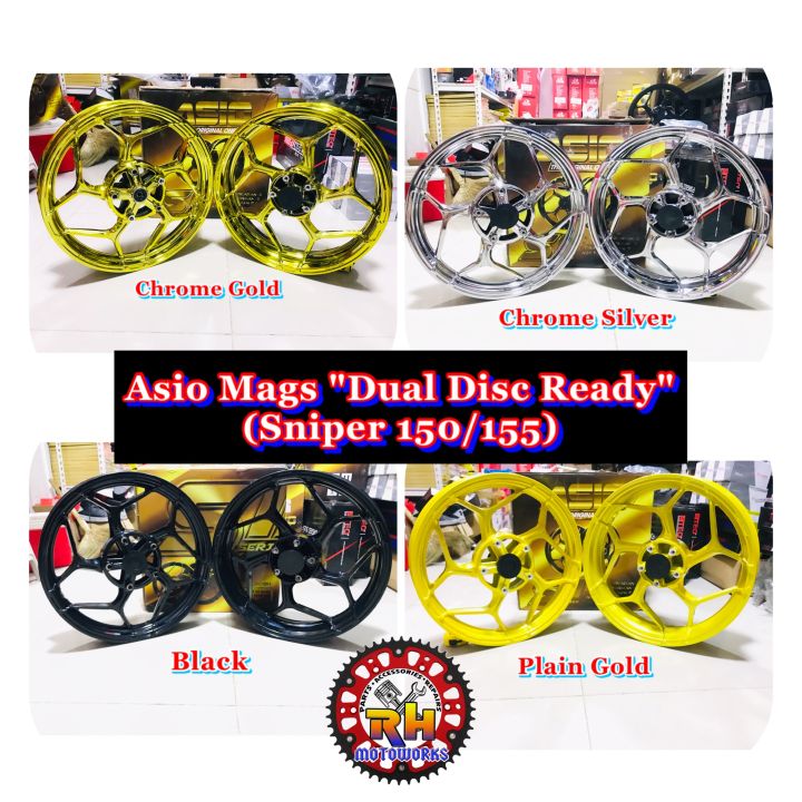 Asio Mags Dual Disc Ready S2 for Sniper 150/155 | Lazada PH