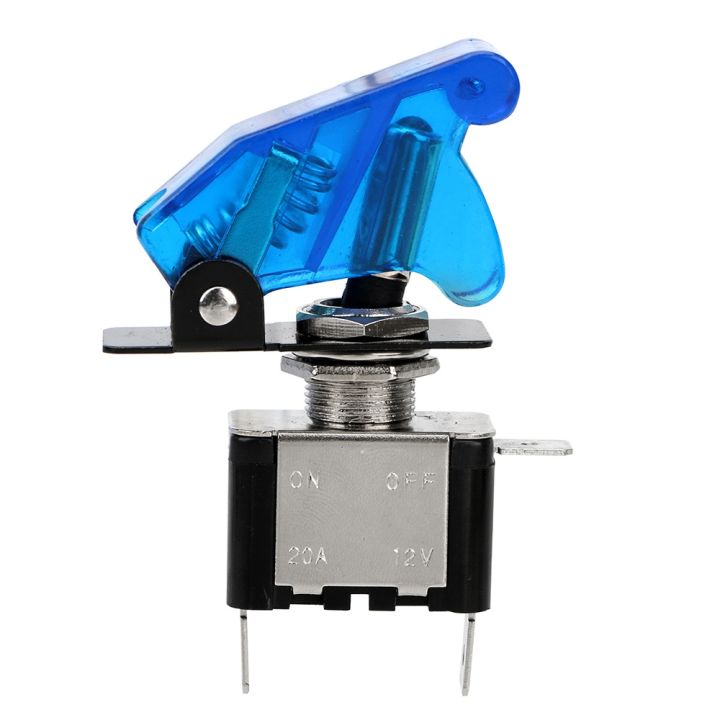 SPST Toggle Rocker Switch Toggle Switch With Protective Cover 1PCS ...