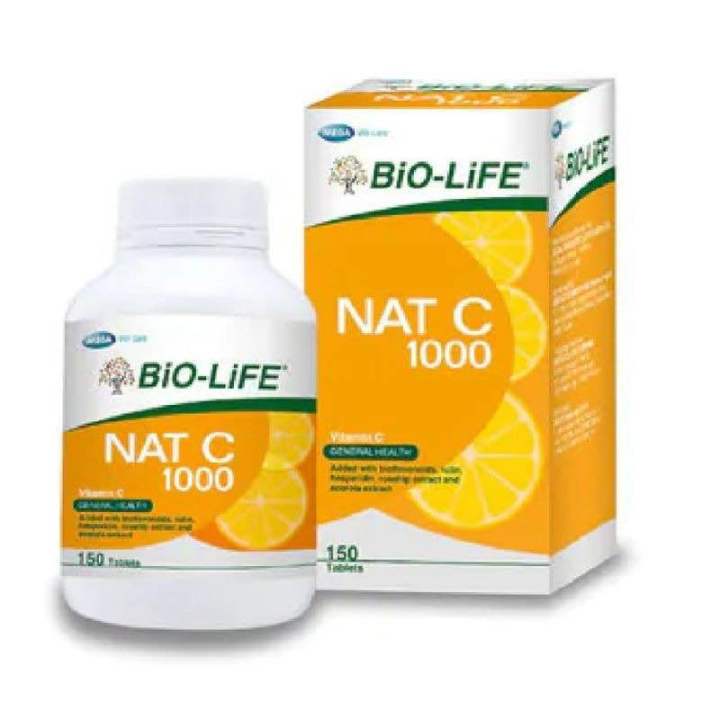 Biolife Nat C 1000mg (150's/30's) | Lazada