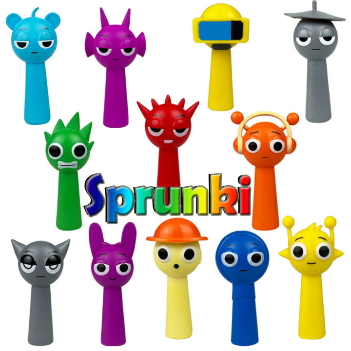 Sprunki Figurine Model PVC Sprunki Game Action & Toy Figures Set Kids 8 ...