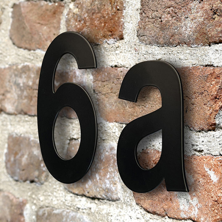 15/20/30cm Large House Number Outdoor 304 Stainless Steel Exterior ...