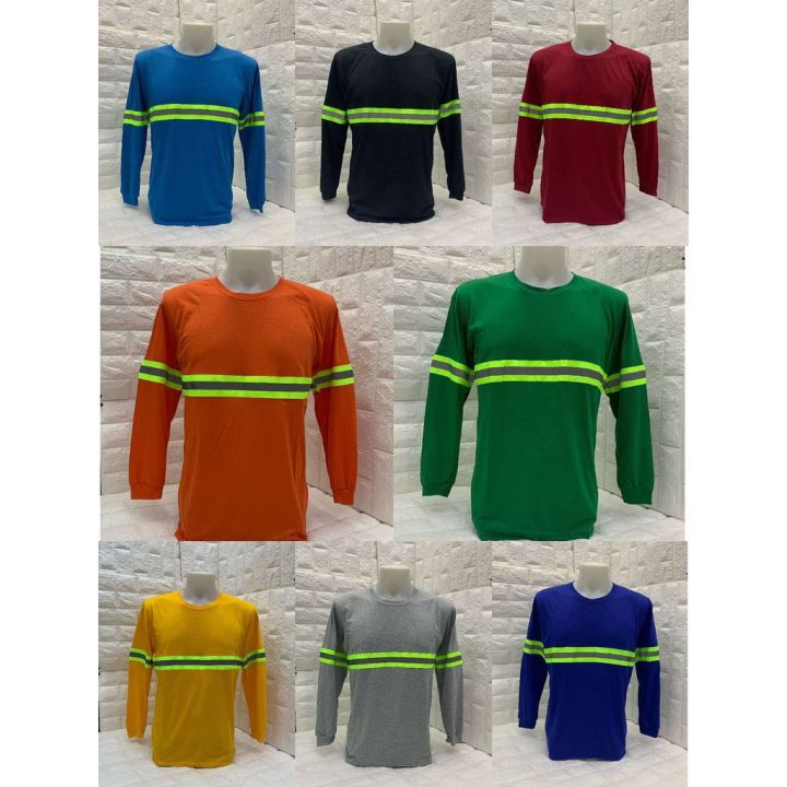 Plain long sleeves with reflector cuffs | Lazada PH