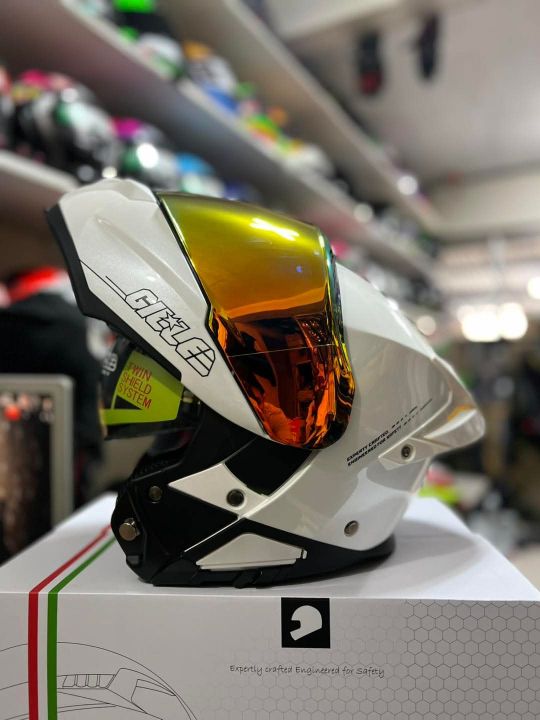 GILLE Orion modular dual visor helmet | Lazada PH