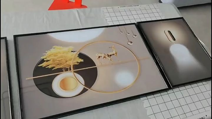 Tranh trang trí đầu giường phòng ngủ kiểu Mỹ, tranh treo hoa và chim ấm ...