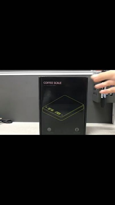 Rechargeable Coffee Scale LCD Display Digital Kitchen Scales Food ...