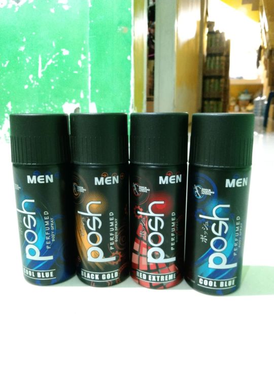 POSH MEN PERFUMED BODY SPRAY ALL VARIAN 150ML | Lazada Indonesia