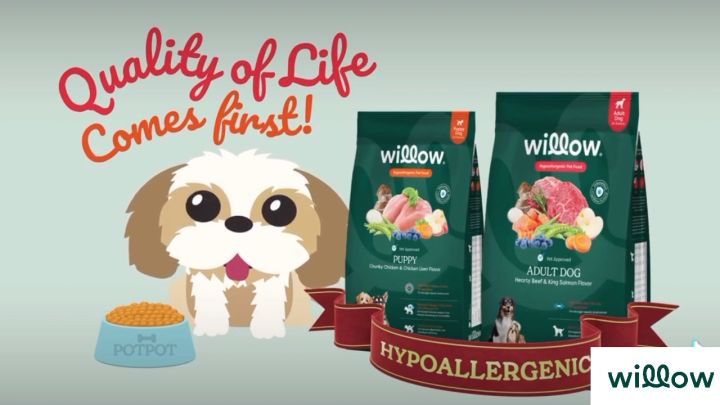 Pre-Order Willow HYPOALLERGENIC Adult Dog Hearty Beef and King Salmon 20kg - Willow | Lazada PH