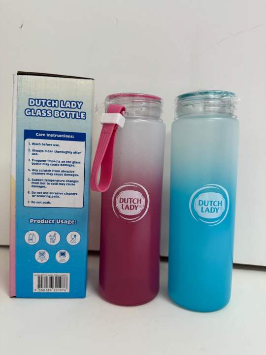 DUTCH LADY Glass Bottle 400ML 玻璃瓶 *限量系列* | Lazada