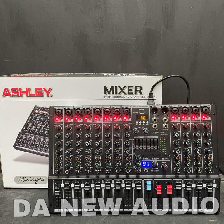 Mixer ashley mixing 12 channel original 99 dsp Ashley Mixing12 ...