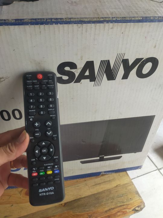 REMOTE LED TV SANYO AQUA ORIGINAL | Lazada Indonesia