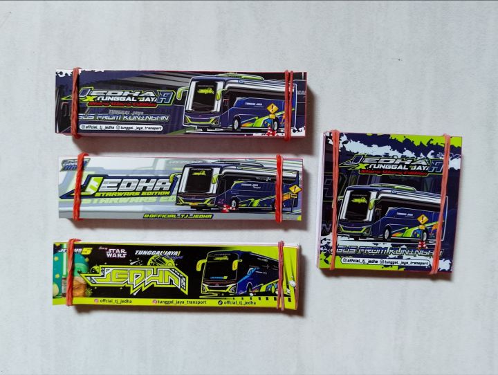 stiker bus jedha tunggal jaya edisi baru | Lazada Indonesia