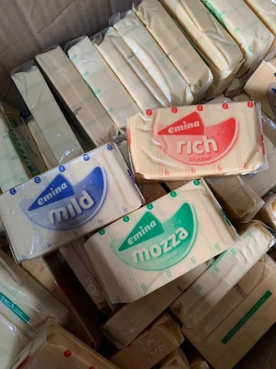 KEJU EMINA 165GR MILD/MOZZA/RICH / KEJU MEG (TANPA DUS RIJEK KEMASAN ...