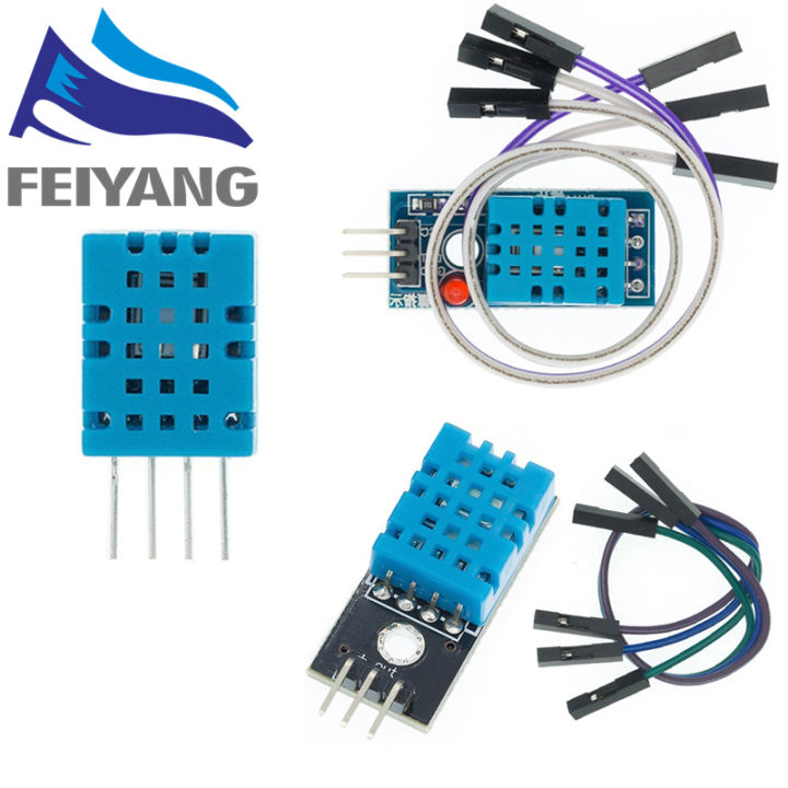 Smart 3pin KY-015 DHT-11 DHT11 Digital Temperature And Relative ...