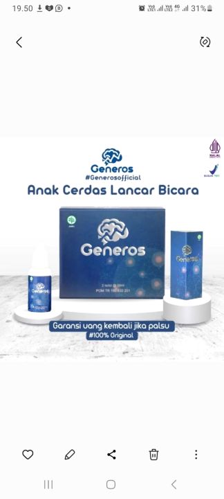 generos multivitamin anak 1 paket | Lazada Indonesia