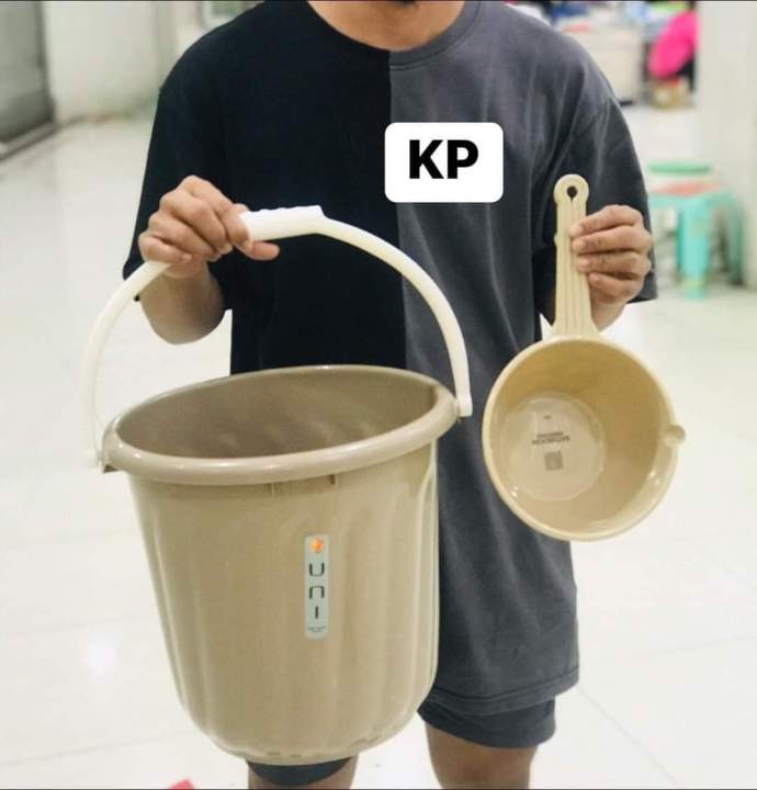 Aesthetic Pail And Dipper Set ( Timba Tabo Set ) | Lazada PH