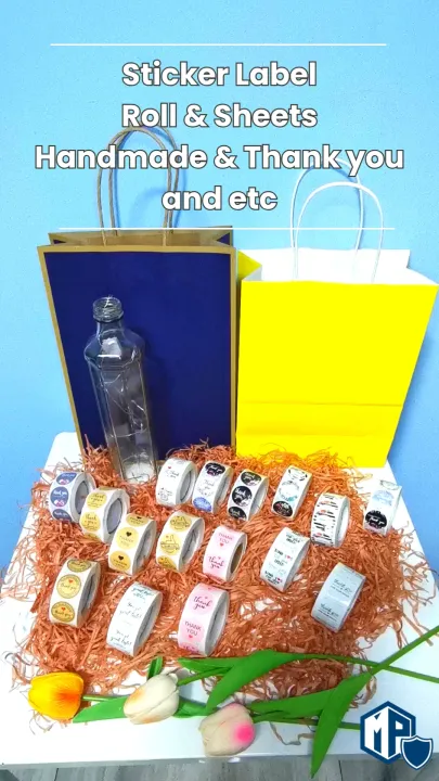 MillionParcel Sticker Label Roll | Love Sticker |Thank You Sticker ...