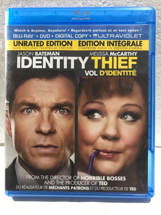 IDENTITY THIEF Unrated Blu-Ray+DVD | Lazada PH