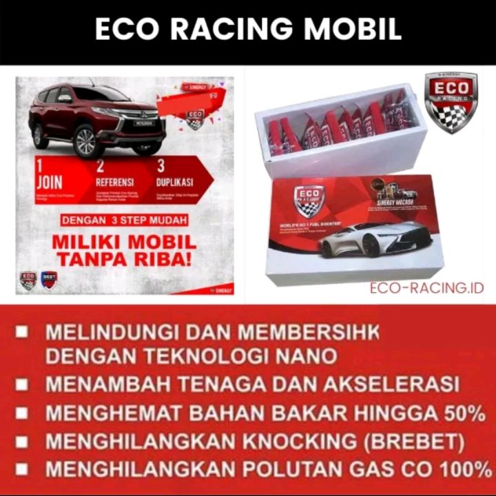 Eco Racing telah terbukti menghilangkan gas Karbon Monoksida (CO ...