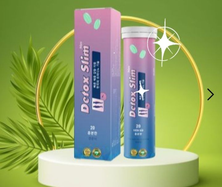 DETOX SLIM Weight Loss EFFERVESCENT TABLET - Pampapayat FDA approved ...