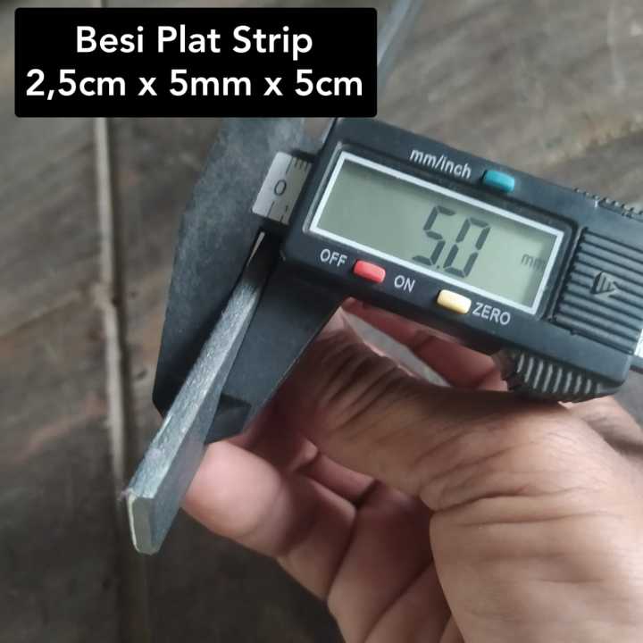 Besi Plat Strip/Pllat Strip Besi 2,5 cm x 5 mm x 5 cm | Lazada Indonesia