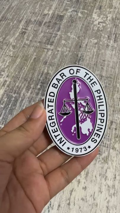 IBP Integrated Bar of the Philippines Emblem Imported | Lazada PH