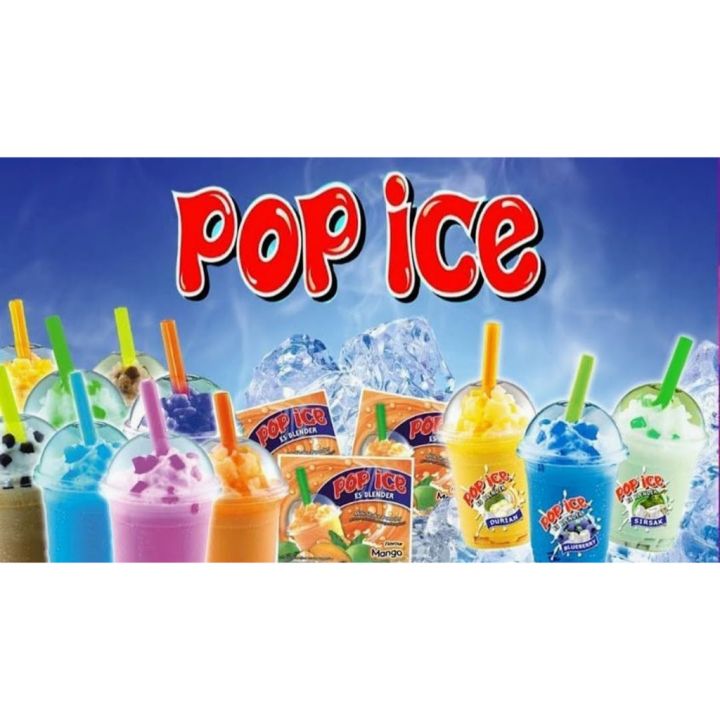Minuman susu All Varian Rasa Buah/ POP ICE Minuman Kekinian | Lazada ...