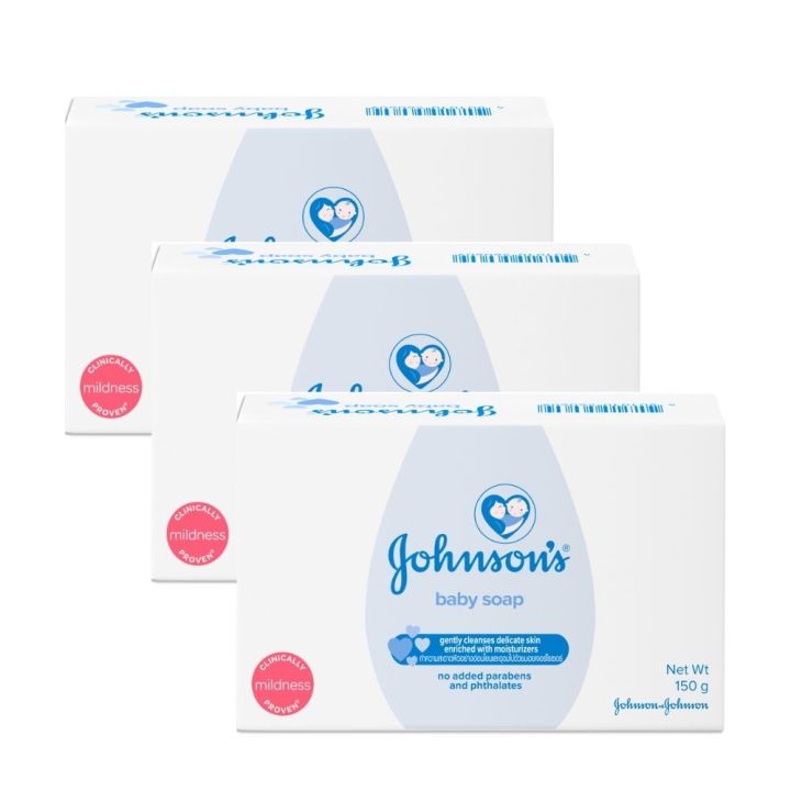 Johnsons Baby Soap 150g - Pack of 3 | Lazada PH