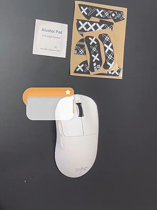 Vxe r1 grip tape anti-Slip Mouse Tape DIY Mouse Sticker For VXE R1 ...