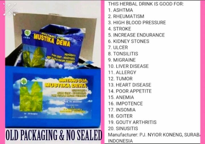 Mustika Dewa Bintang Dua | Lazada PH