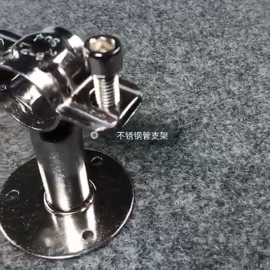 2PCS Pipe Clamp Wall Mount Ceiling Mount Pipe Support 304 Stainless ...