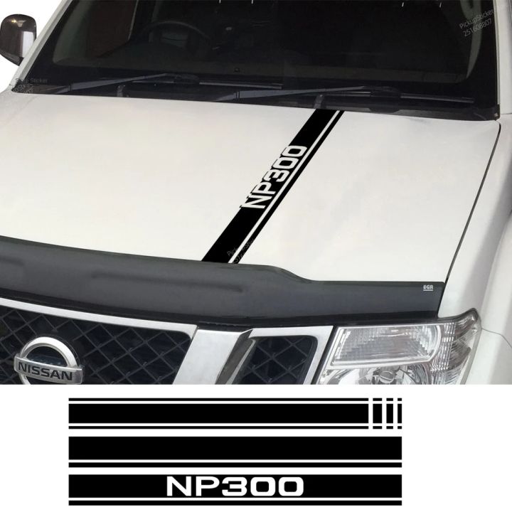 Pickup Hood Sticker For Nissan NP300 Navara Frontier Truck Vinyl ...