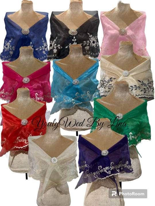 Modern Filipiniana Alampay | Lazada PH