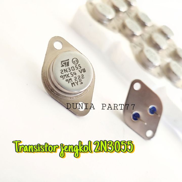 TRANSISTOR JENGKOL 2N3055 TRANSISTOR 2N3055 TR 2N3055 3055 | Lazada ...