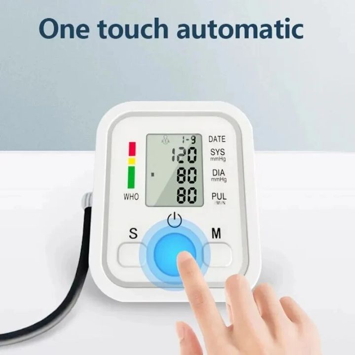 Medical Digital Arm BP Blood Pressure Monitor Automatic Tensiometer ...