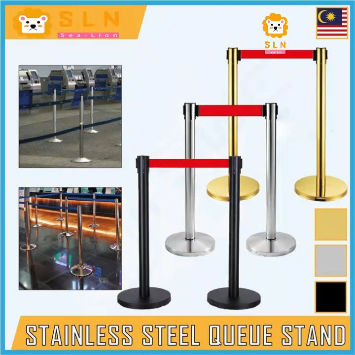 【Local delivery】Queue Up Stand Retractable Belt / Queue stand Heavy ...