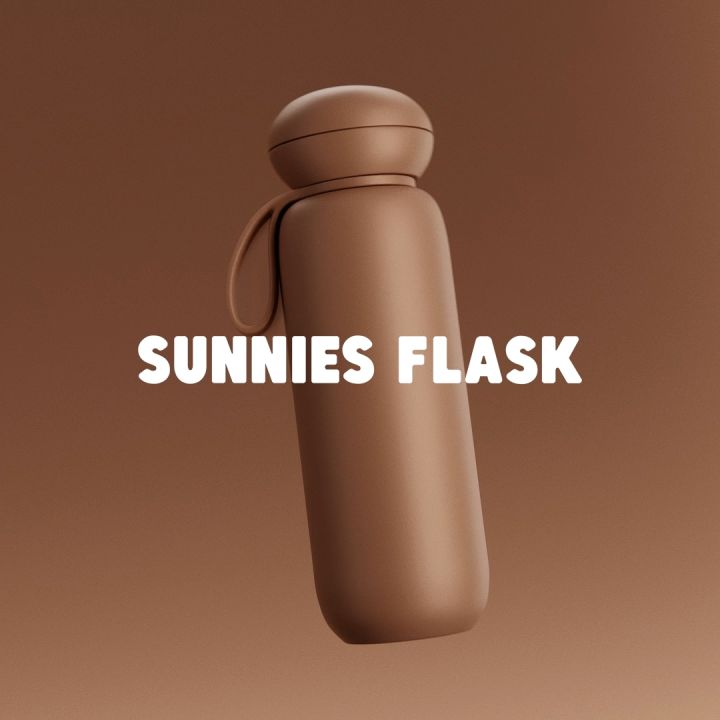 Sunnies Flask 25oz Bottle (Customizable Insulated Water Tumbler for Hot ...