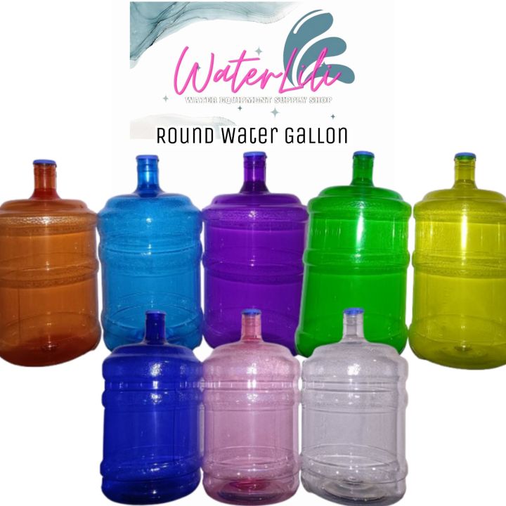 ROUND WATER GALLON with COLOR 20liters 1pc | Lazada PH