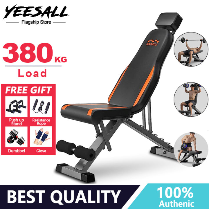 Dumbbell Bench Dumbbell stool with adjustable weight, foldable and ...