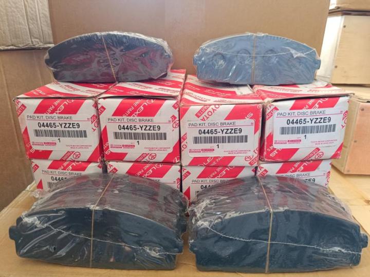 04465-YZZE9 BRAKE DISC PAD TOYOTA HIACE COMMUTER D4D GRANDIA 2005-2012 ...
