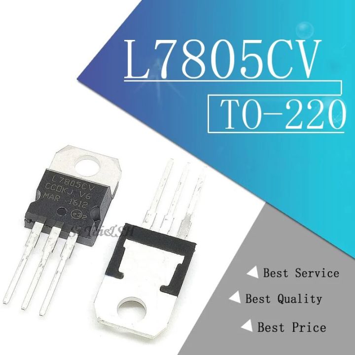 Mosfet LM7805 L7805 7805 Regulator Tegangan IC 5 V 1.5A-220 | Lazada Indonesia