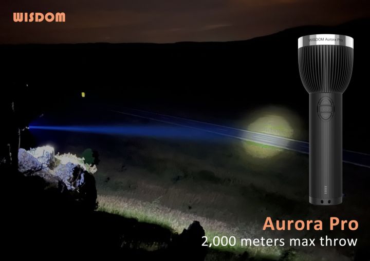 WISDOM AURORA Pro Powerful Flashlight- Class I Division 1 Explosion ...