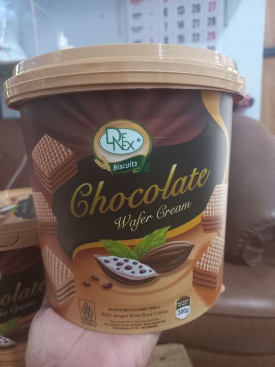 Denex biskuit chocolatos wafer cream kemasan 300 gr | Lazada Indonesia