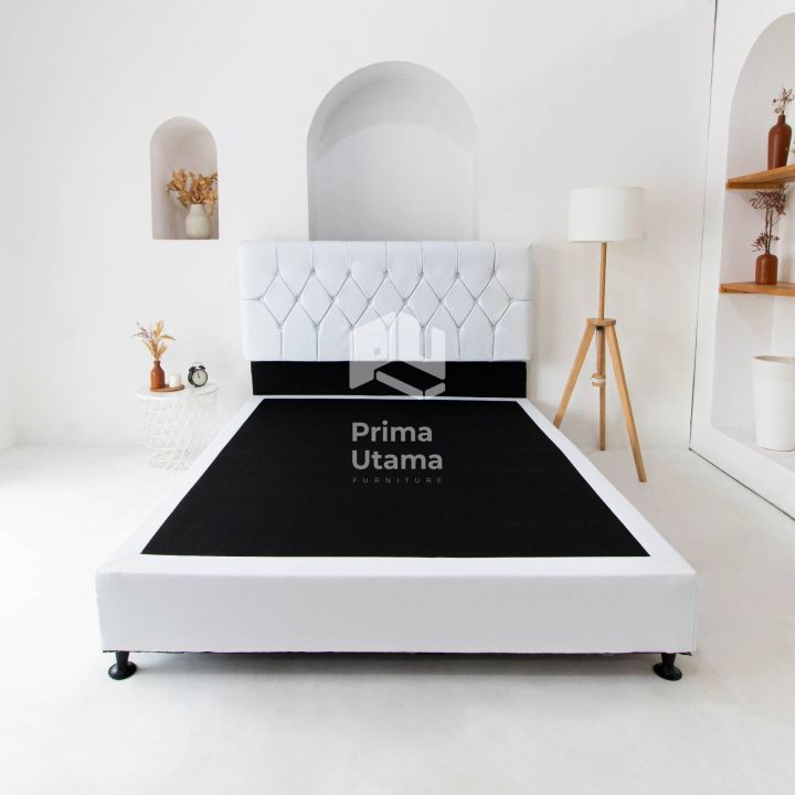 dipan kayu sandaran ukuran 180*200 | Lazada Indonesia