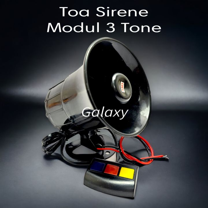 Toa Sirine Patwal + Mic 3 Suara / 5 Suara / 7 Suara | Lazada Indonesia