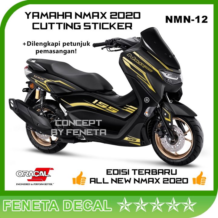 cutting sticker motor yamaha nmax 155 termurah striping motor nmx 155 ...