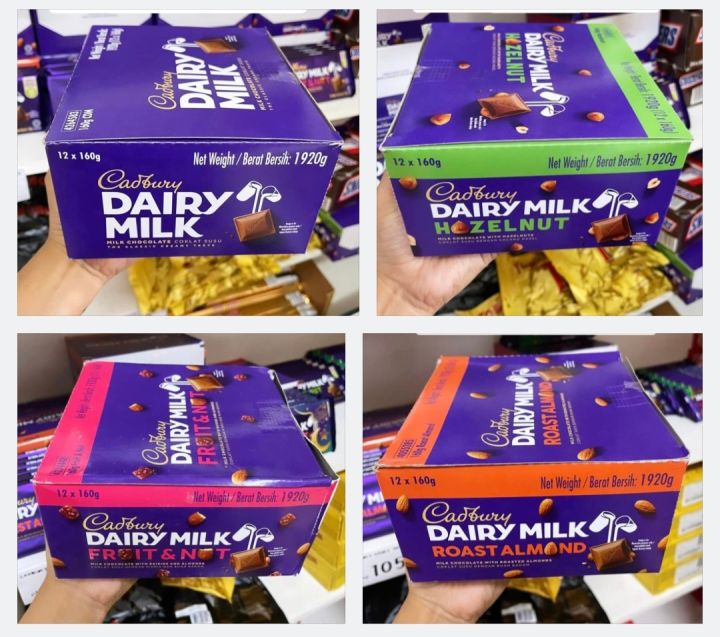Cadbury Dairy Milk 160g box | Lazada PH