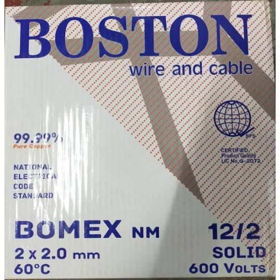 original quality Boston pDX wires / bomex solid duplex wires: 14/2c, 12 ...