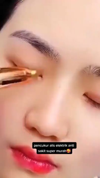 ELECTRIC ALAT PENCUKUR ALIS ELEKTRIK BENTUK PENA BOLPEN / EYEBROW ...