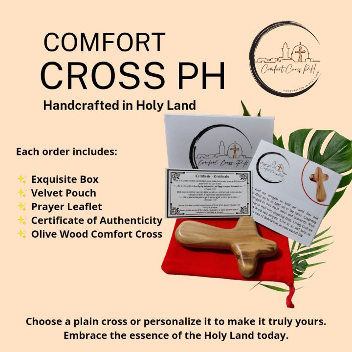 Authentic Comfort Cross from Holy Land | Lazada PH